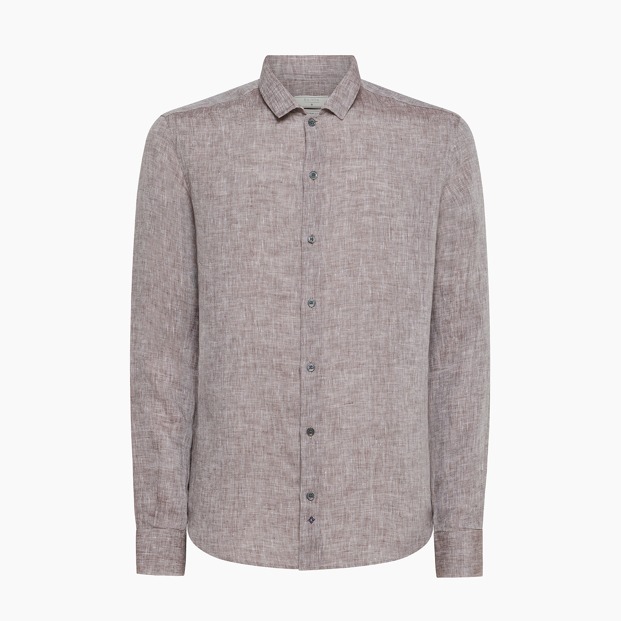Conrad Shirt In Voile Linen - KA/NOA Menswear