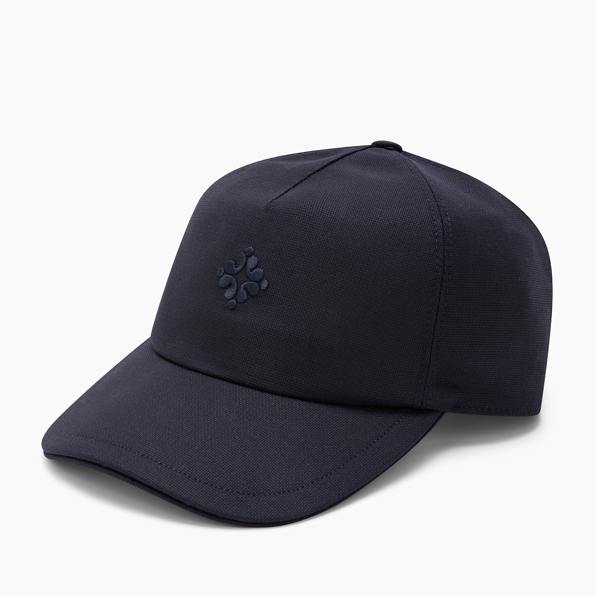 K-Baseball Cap In Lux Hopsack Wool - KA/NOA Menswear
